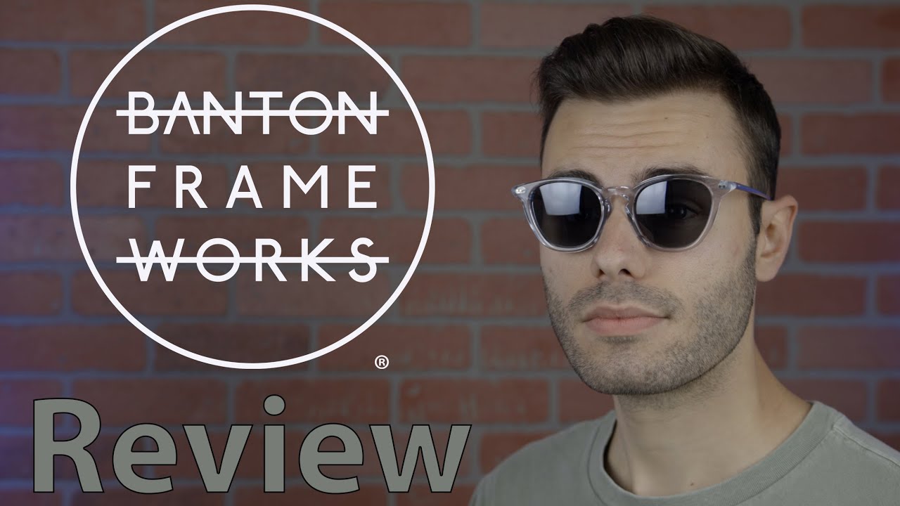 Banton Frameworks Mens Polarized Sunglasses Review - Youtube