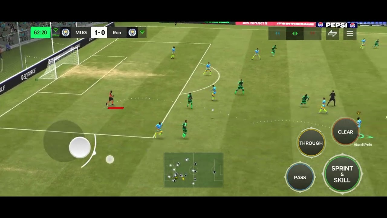 my gameplay playing fc mobile - YouTube