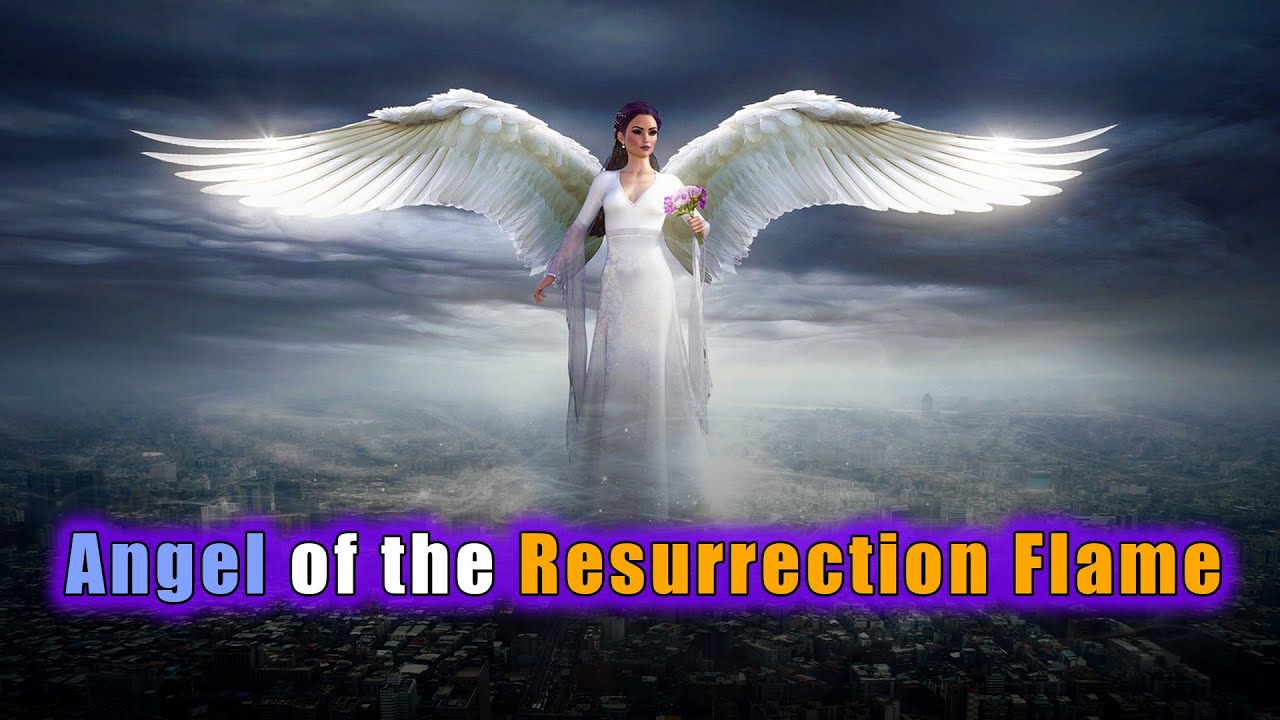 The Angel of the Miracle Resurrection Flame is with us!! 👼 Crystalline ...