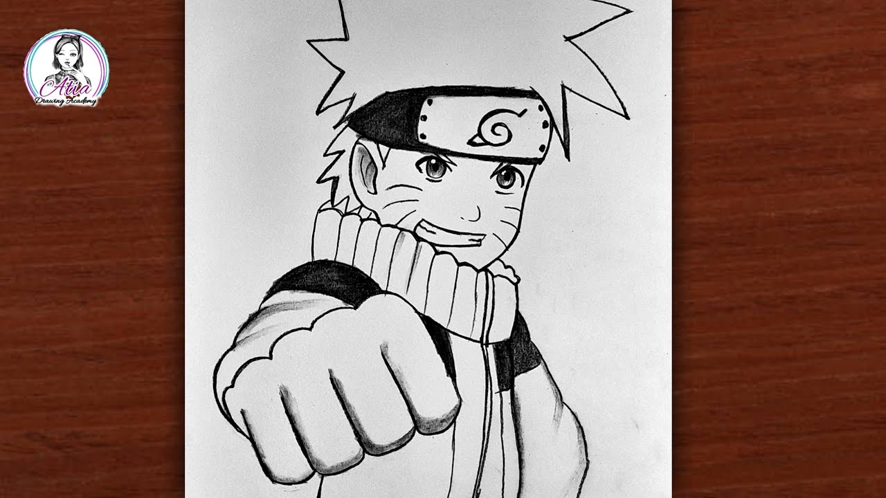 How to Draw Naruto Easy | How to Draw Naruto Uzumaki | Naruto Drawing ...