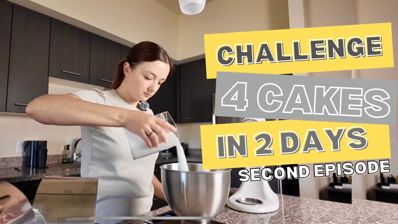 Four cakes in two days | Episode 2 - YouTube