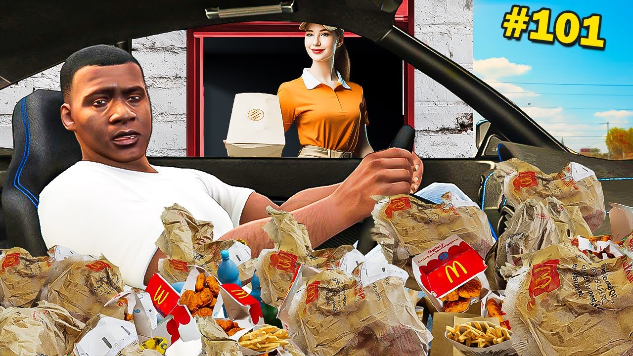 Surviving every drive thru in GTA 5 - YouTube