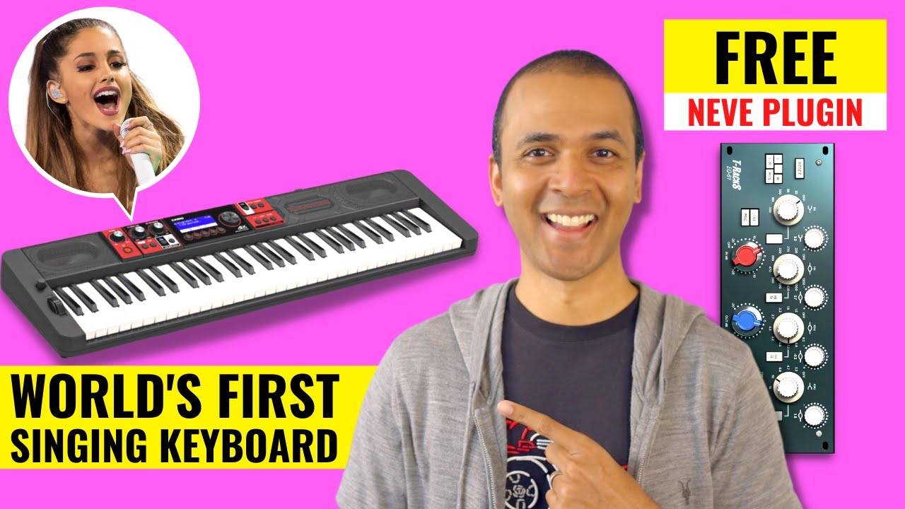 😮 THIS KEYBOARD SINGS YOUR LYRICS! - YouTube