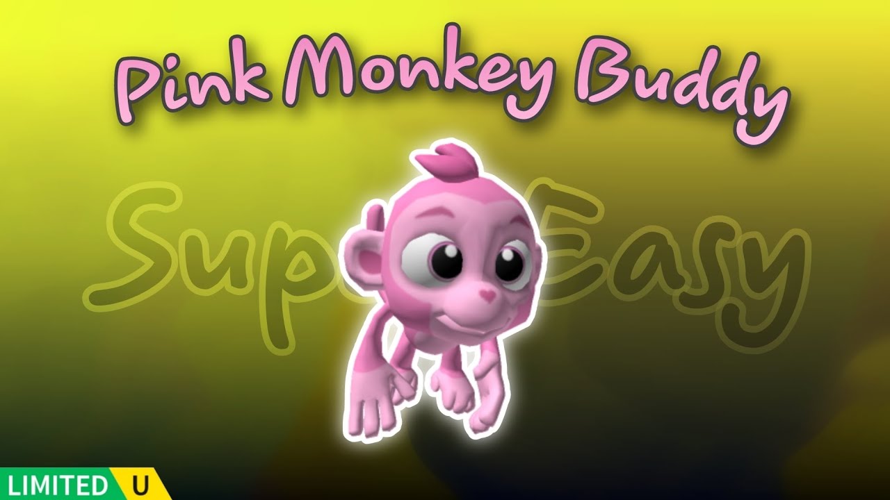 [FREE LIMITED] Hướng dẫn lấy Pink Monkey Buddy trong PiRATE iSLAND | Roblox - YouTube