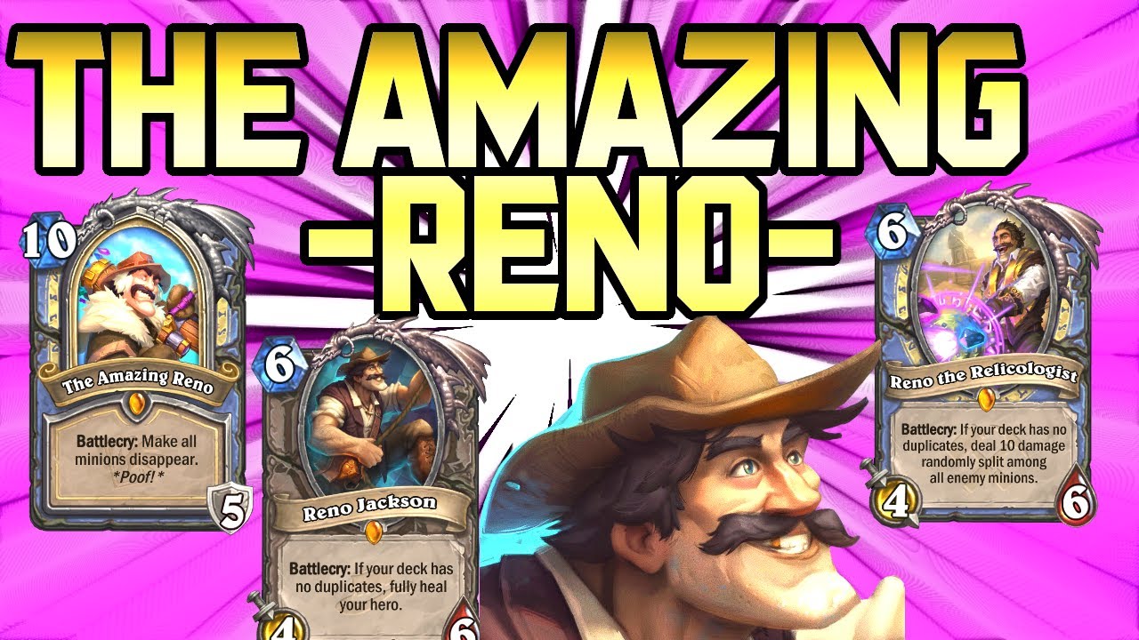 The Amazing Wild Reno Deck! | Hearthstone | Darkmoon Faire - YouTube