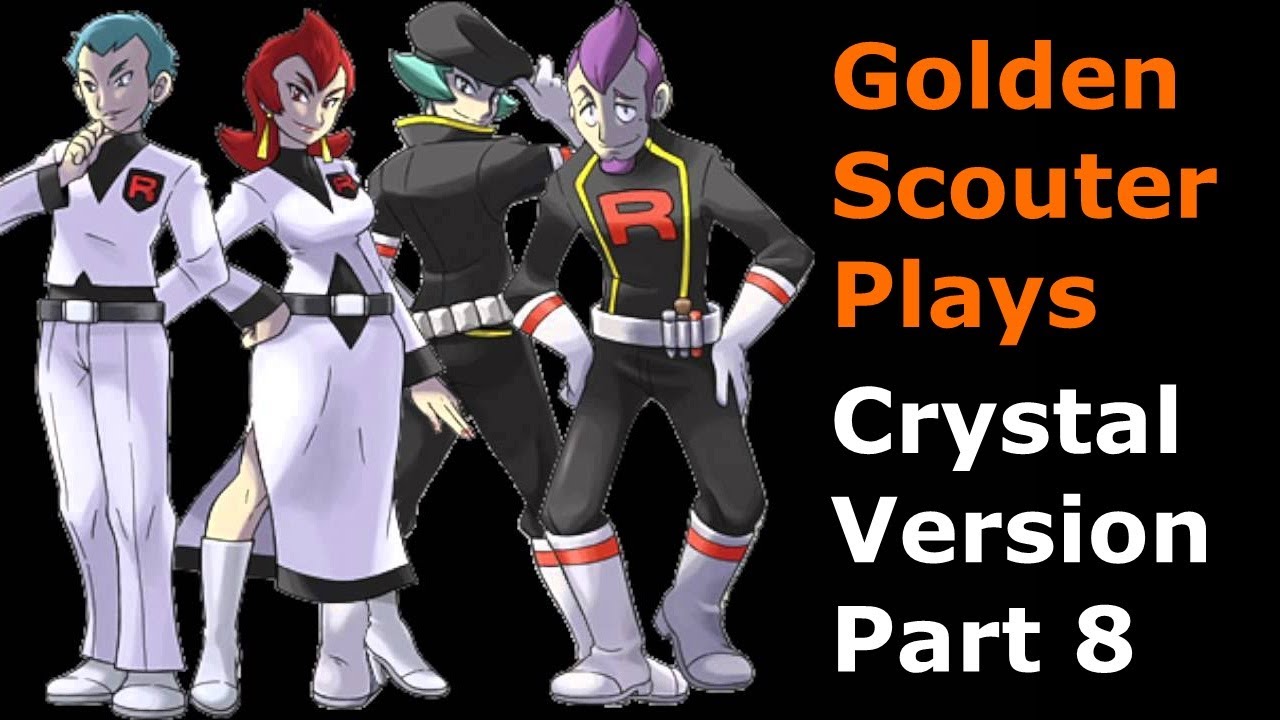 Pokemon Crystal Playthrough Part 8: Disbanding Team Rocket for good ...