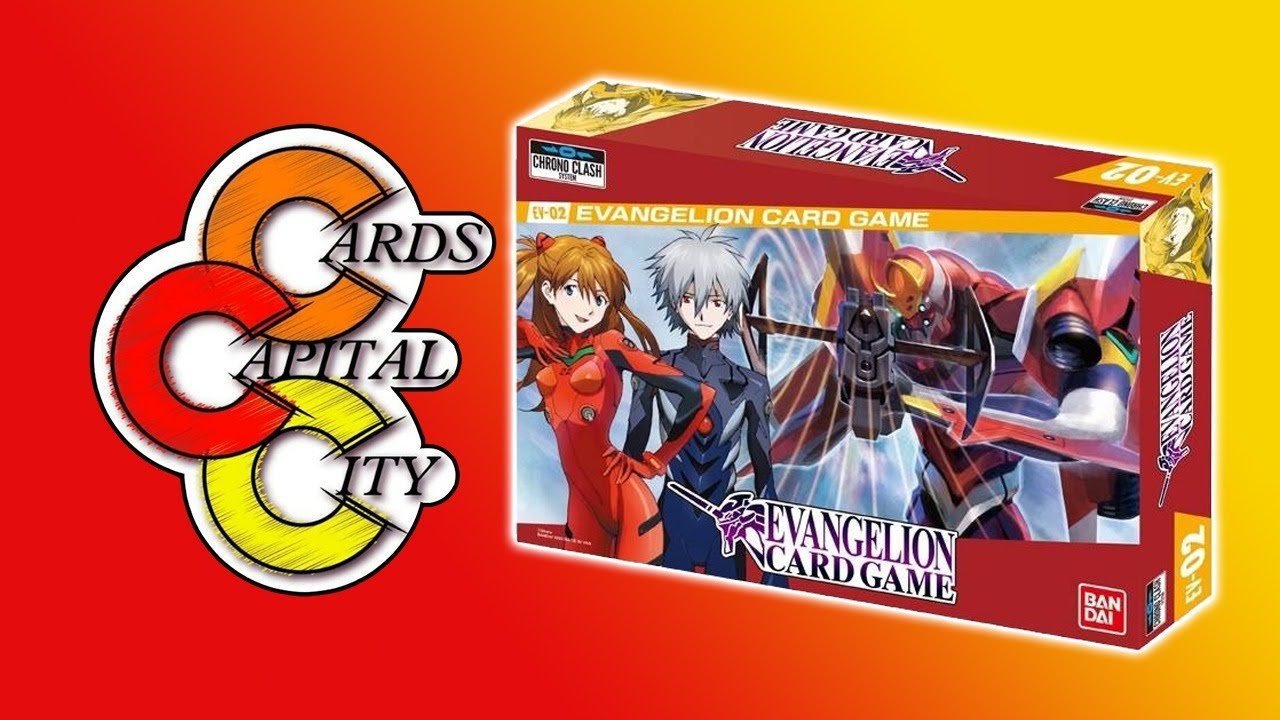 Let's Open! Chrono Clash System - Evangelion CardGame - EV02 - YouTube