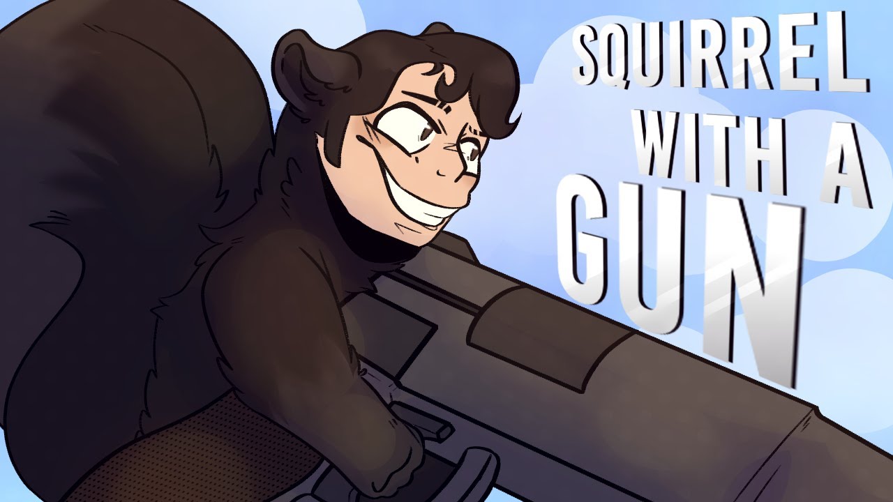 Michael Afton Looks Good As A SQUIRREL WITH A GUN! - YouTube