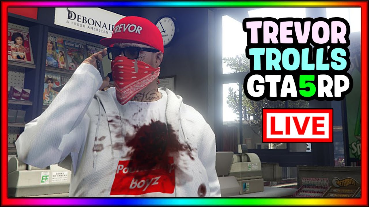 Trevor Trolls - GTA 5 Role Play - British Whitelisted City - YouTube