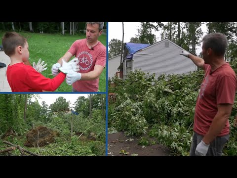 Neighbors rally after Debby damages Lake Caroline neighborhood