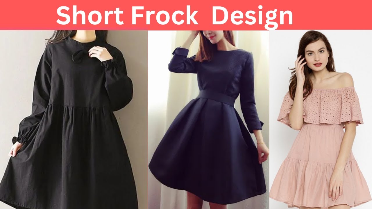 Short Frock Design For Girls | New Frock Design | Korean Frocks Design ...
