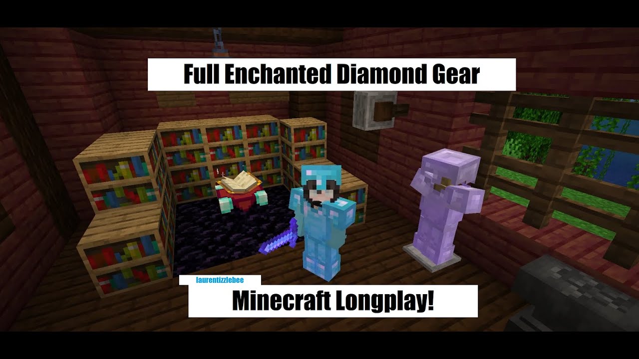 Enchanting Full Diamond Gear and Tools (Minecraft Longplay - Ep. 11 ...