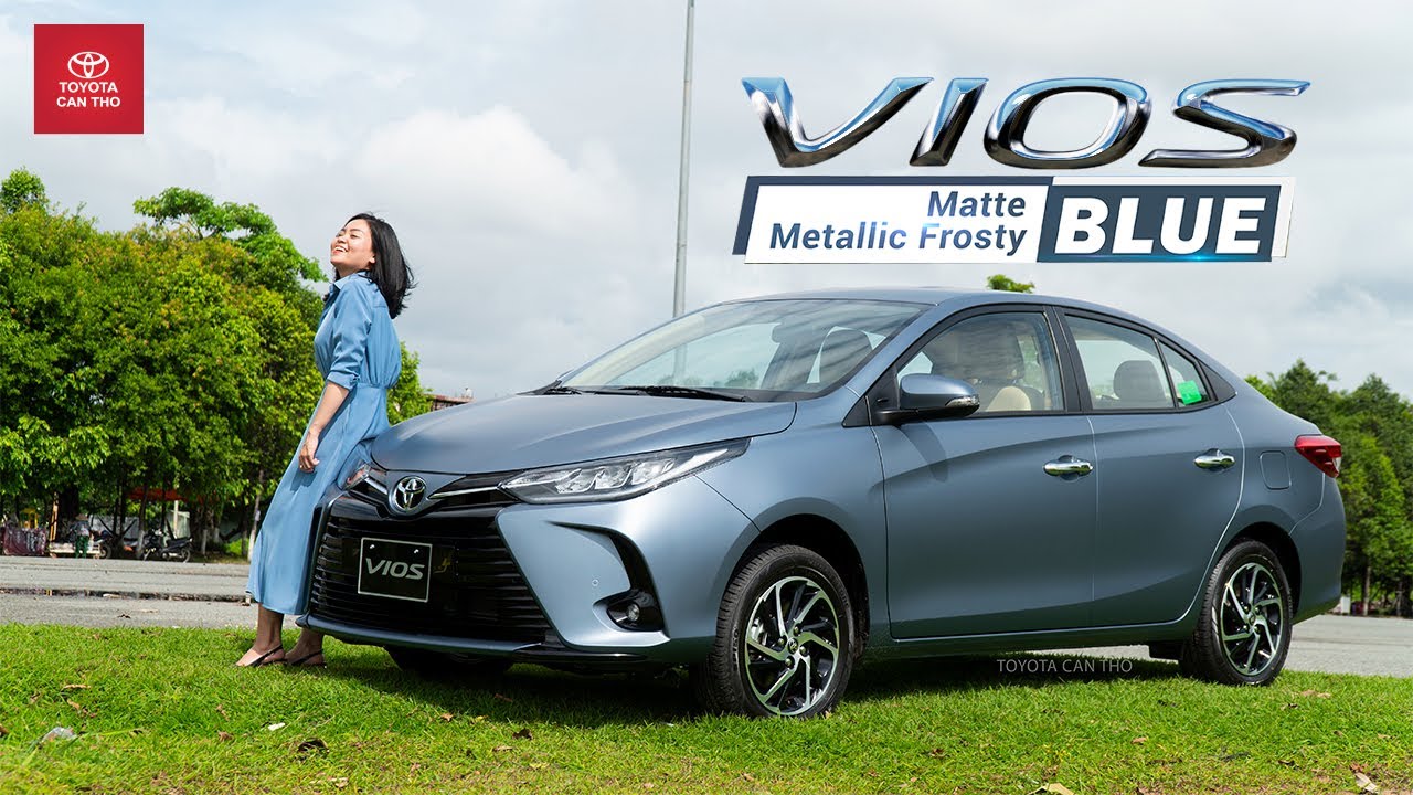 Toyota Vios | MATTE METALLIC FROSTY BLUE | Toyota Can Tho 0949 919 919 ...