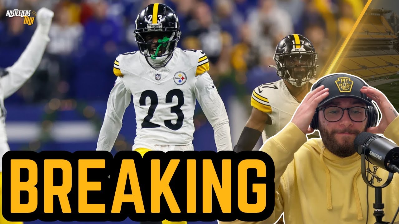 BREAKING: NFL Suspends Steelers DB for Remainder of Season - YouTube