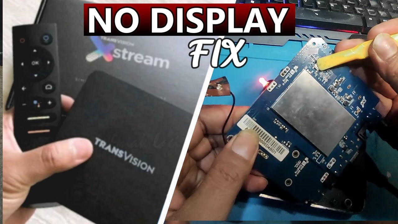 Memperbaiki STB TRANVISION GEN2 sei500tr NO DISPLAY layar blank - YouTube