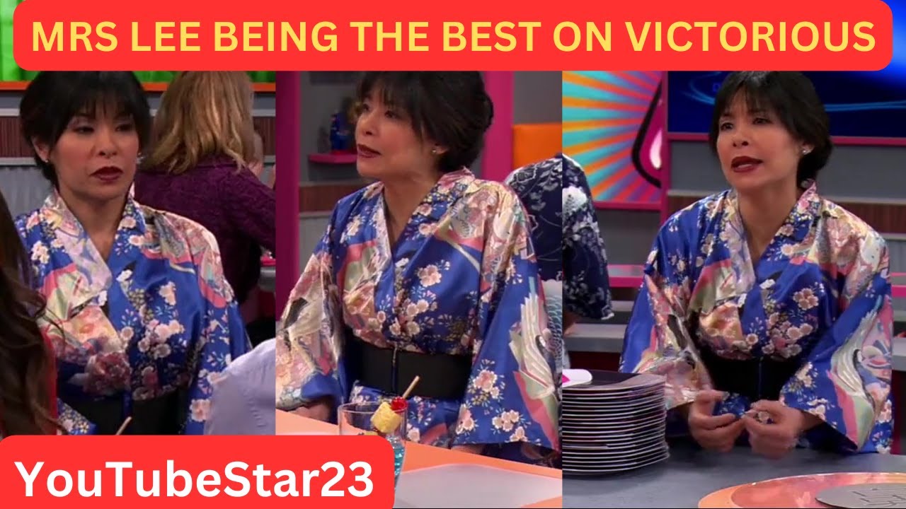 Mrs Lee being the best for 1 minute and 39 seconds on Victorious (Part ...