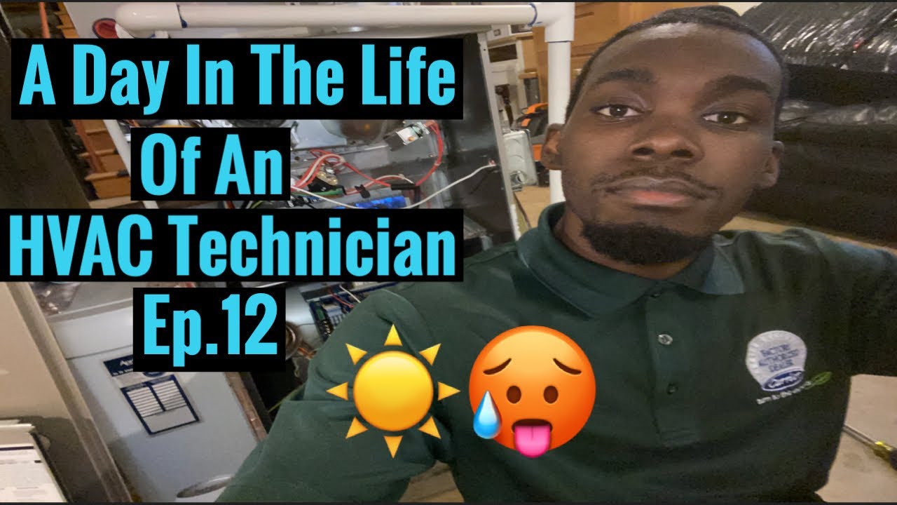 A Day In The Life Of An HVAC Technician (Ep.12) - YouTube