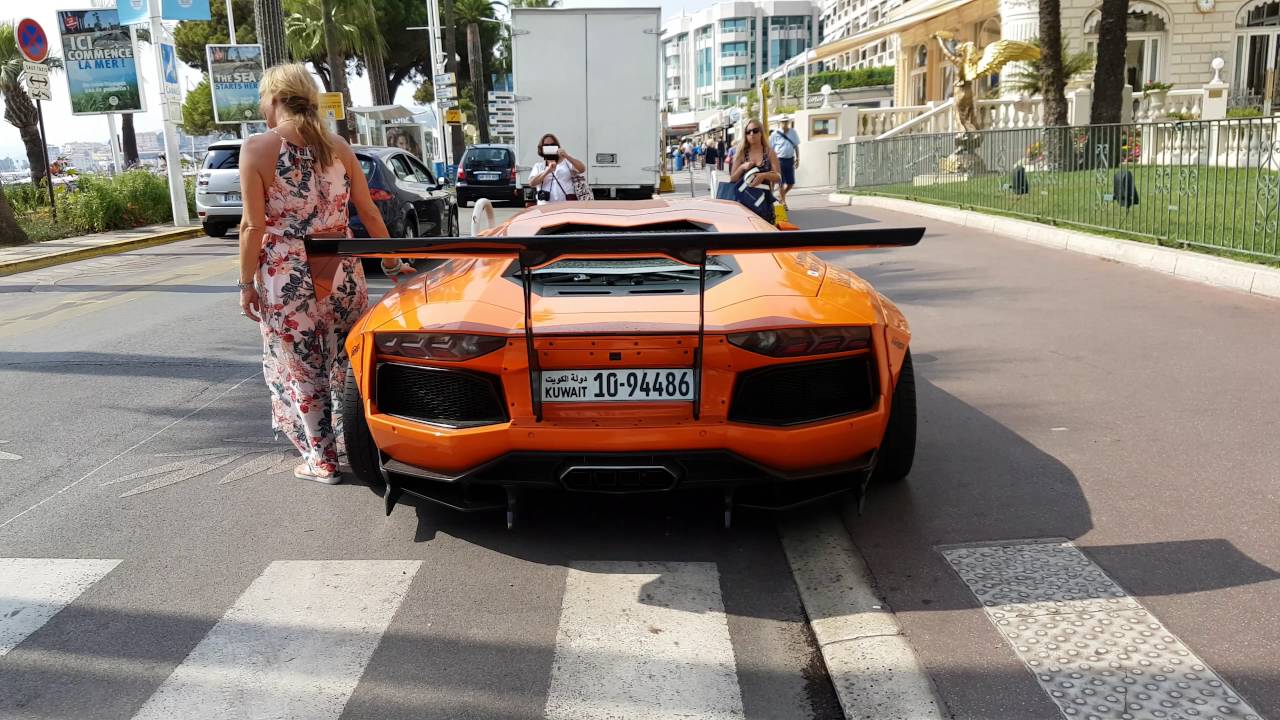 Cannes - 13092016 - Kuwait-Lambo high-performance - unikat! - YouTube