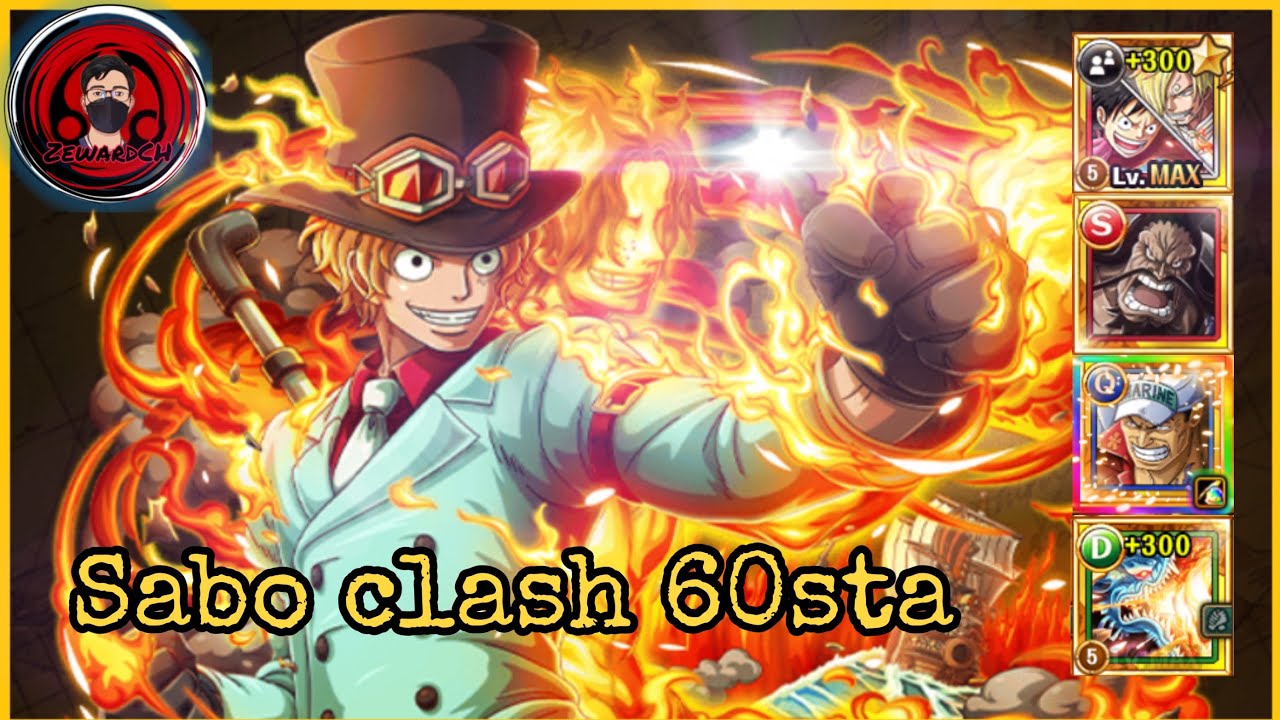 OPTC Sabo clash 60 sta 4 ทีม - YouTube