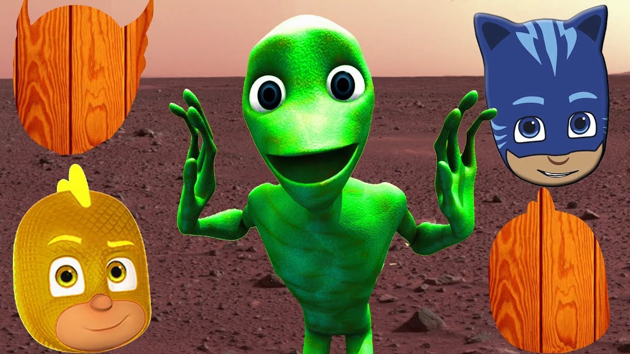 PJ Masks Learn Colors with Alien Dance PJ Masks Song for Kids - YouTube