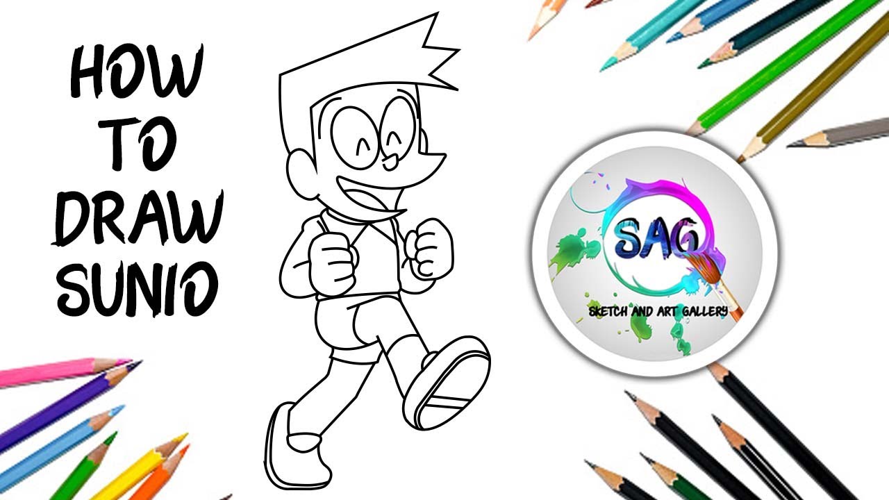 How to Draw SUNEO | SUNEO Drawing Step By Step| Sketch and Art Gallery ...