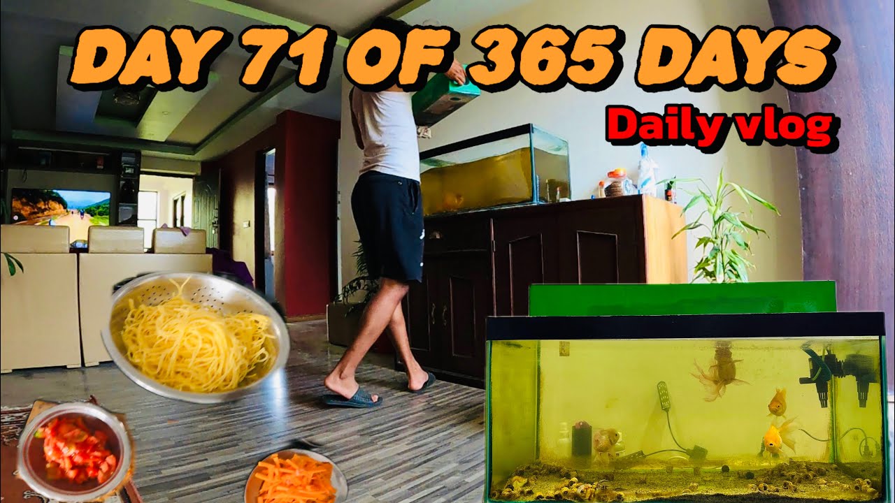 Deep Cleaning My Fish Tank + Simple Lunch Recipe Demo | GoodSaturday ...