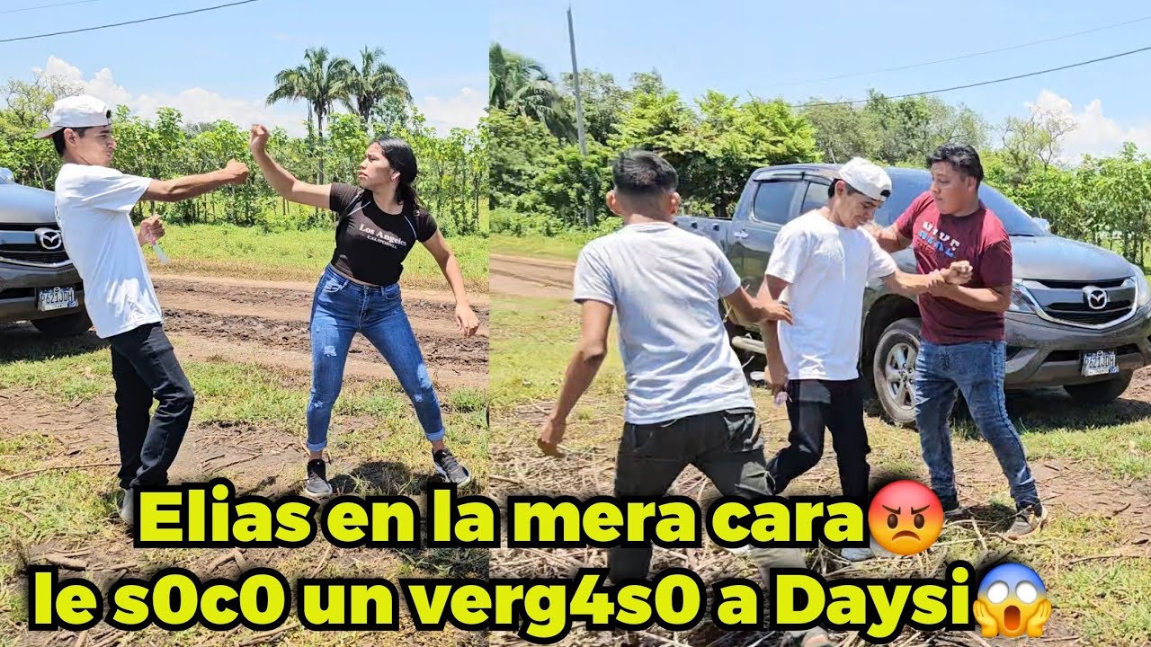 Santo Dios Elias En Pleno Video Le Tru3na La Cara A Daysi|En Que Nos ...