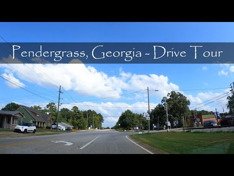 Pendergrass, Georgia - Driving Tour - 4K - YouTube