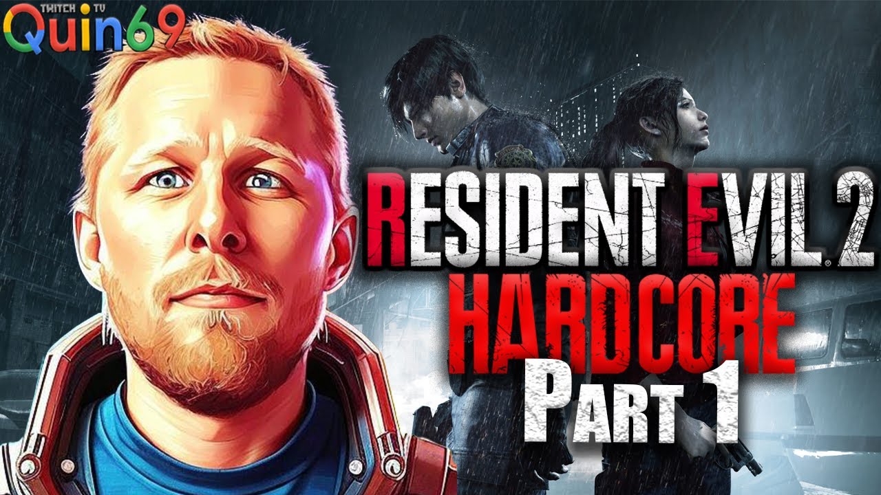 QUIN69 PLAYS: RESIDENT EVIL 2 REMAKE HARDCORE PART 1 - YouTube