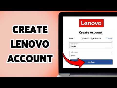 How To Create Lenovo Account | Lenovo Account Setup On PC 2026