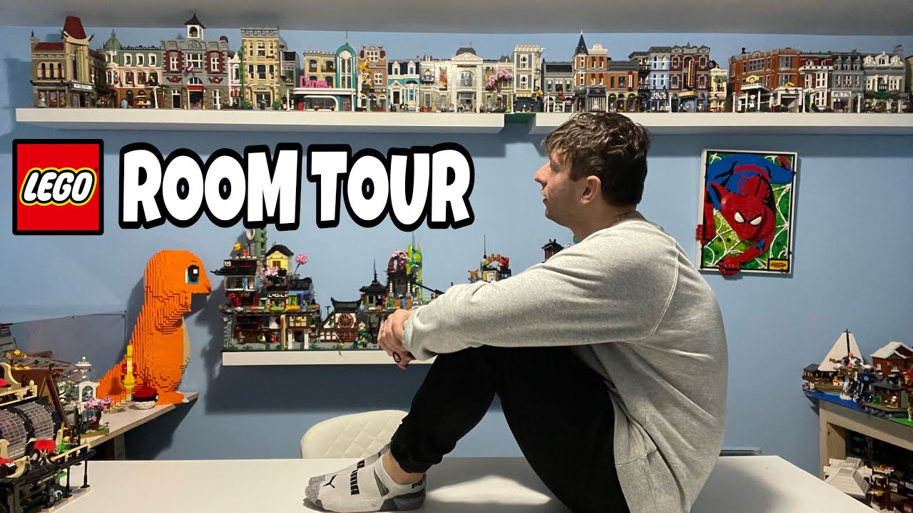 FULL Lego Room Tour February 2024 | The END of My LEGO Collection ...