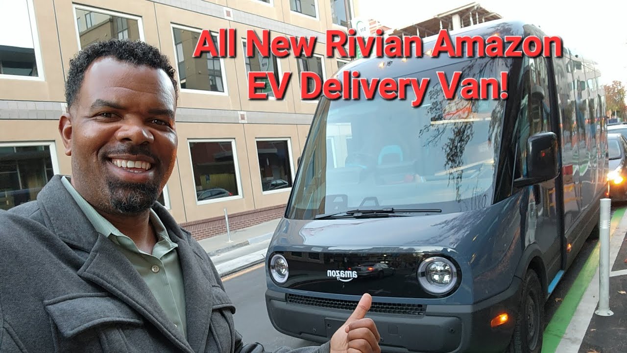 Rivian Amazon EDV Delivery Van tour! - YouTube