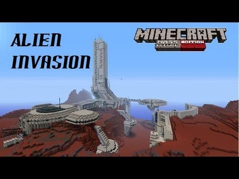 Alien invasion - Part 1 - A short Minecraft film - YouTube
