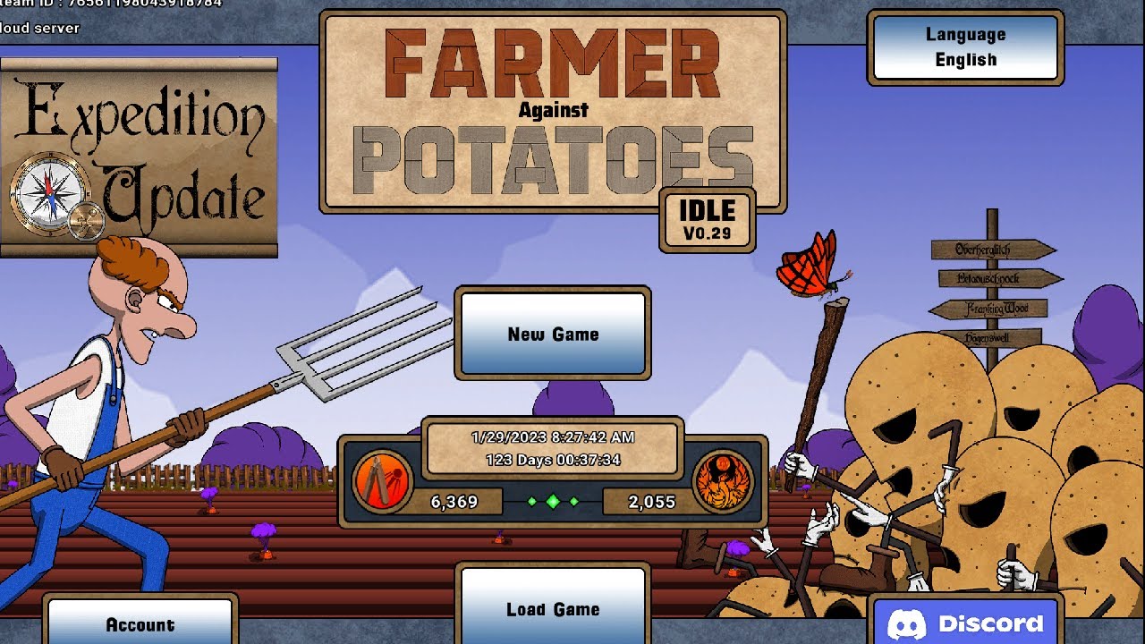 Farmer Against Potatoes Idle 2796 hours later.. - YouTube
