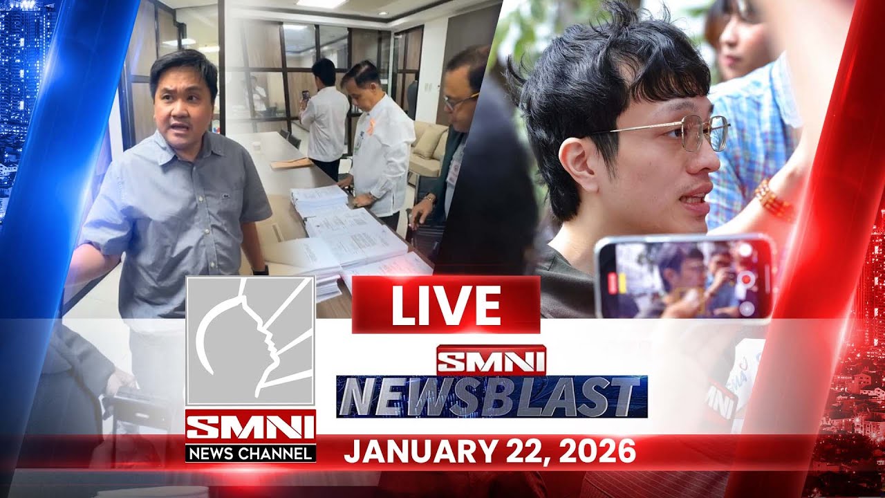 LIVE: SMNI NewsBlast | January 22, 2026 - YouTube