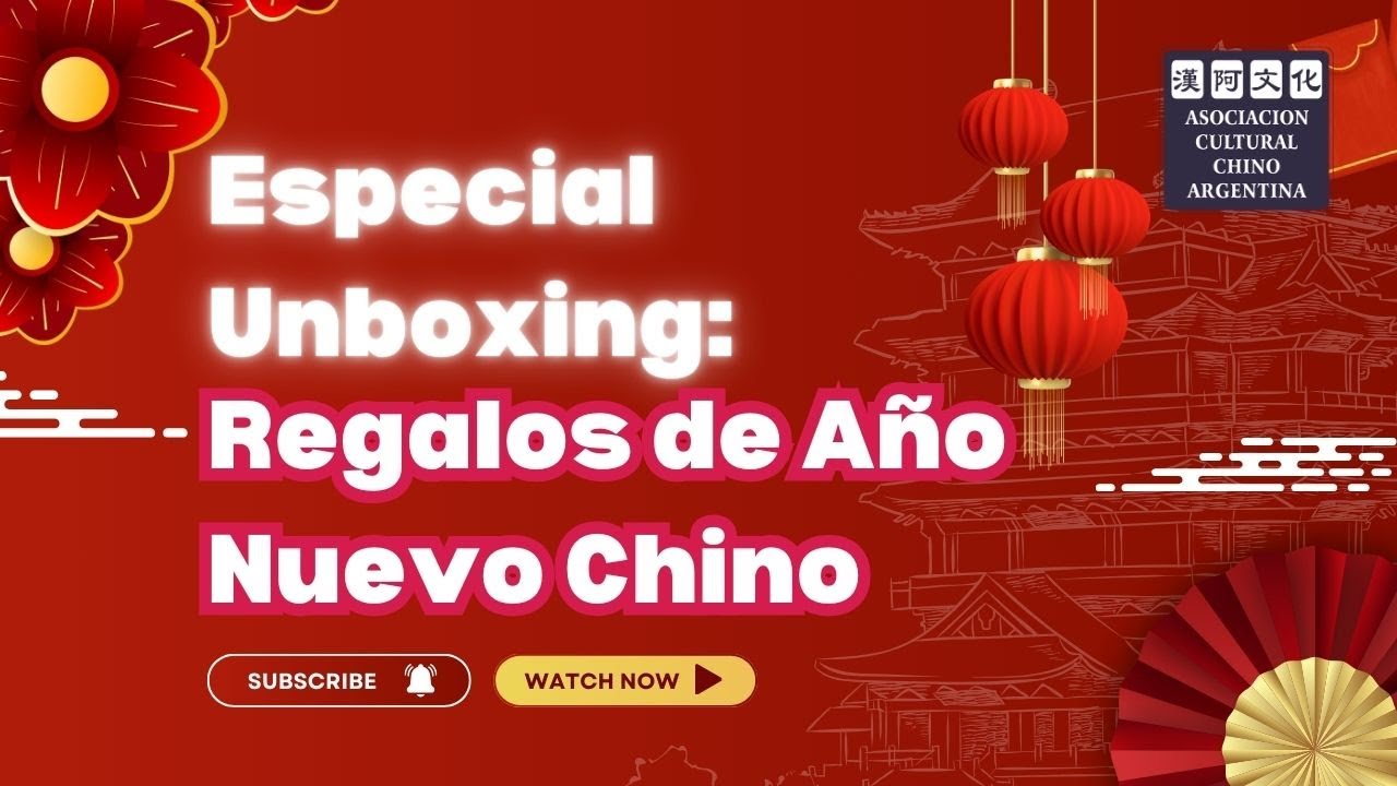 Especial unboxing: Regalos de Año Nuevo Chino - YouTube