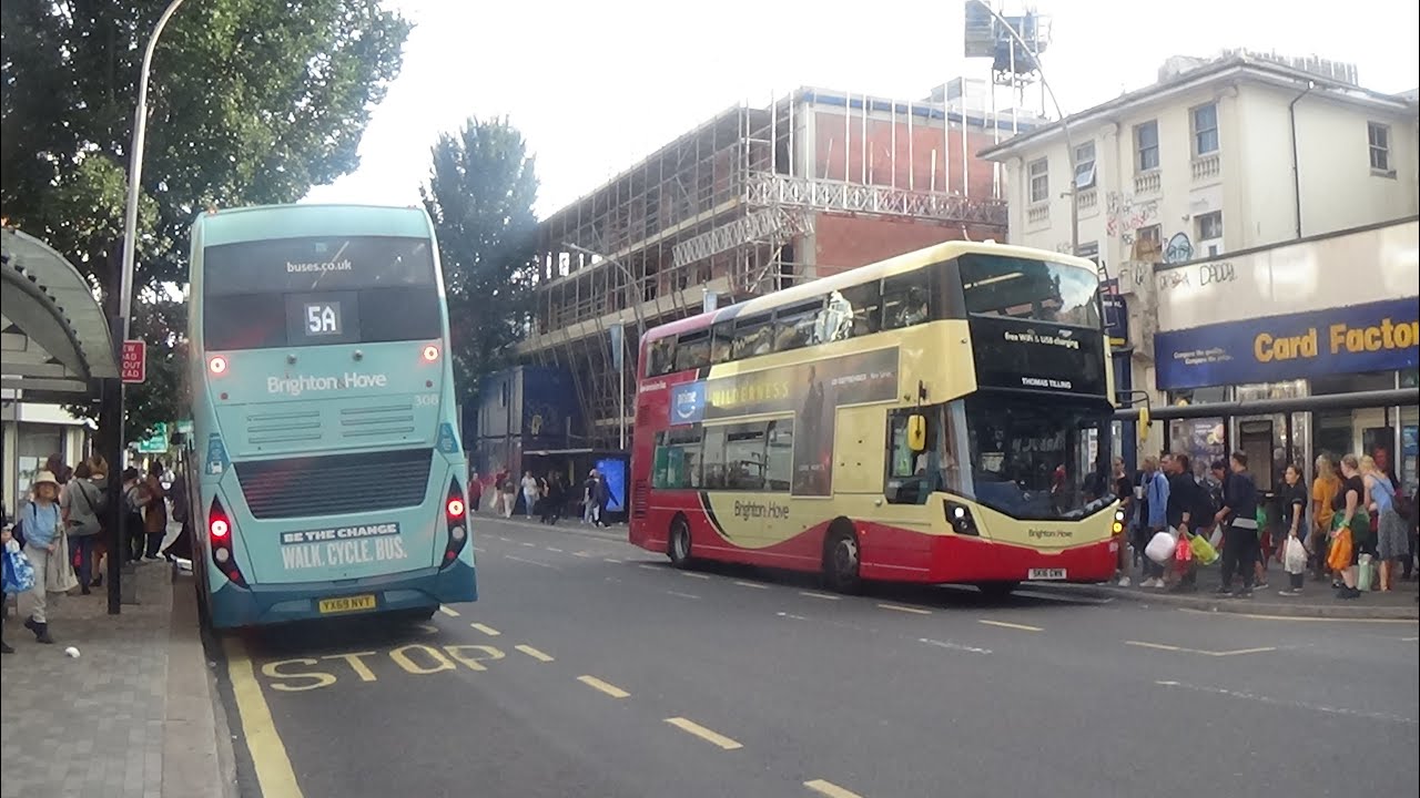 Buses in London Road Shops in Brighton and Hove - Tuesday 12th ...