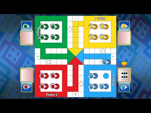 🎲 Ludo King 👑 Gameplay || How to win Ludo king || 4 players Gameplay || Ludo king tips and tricks