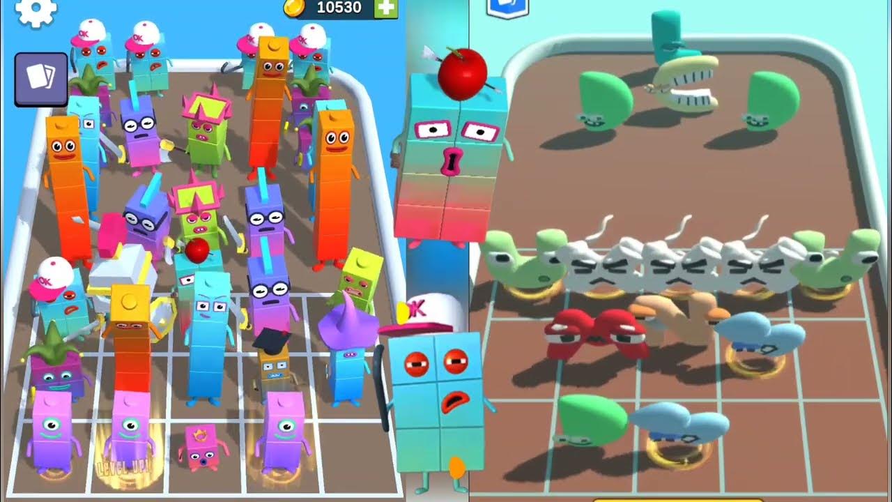 Merge Alphabet Lore Run vs Merge Number Block Run, Max Level Gameplay - YouTube