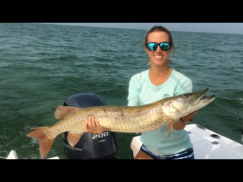 Vicky Stark goes muskie fishing with Long Line Charters