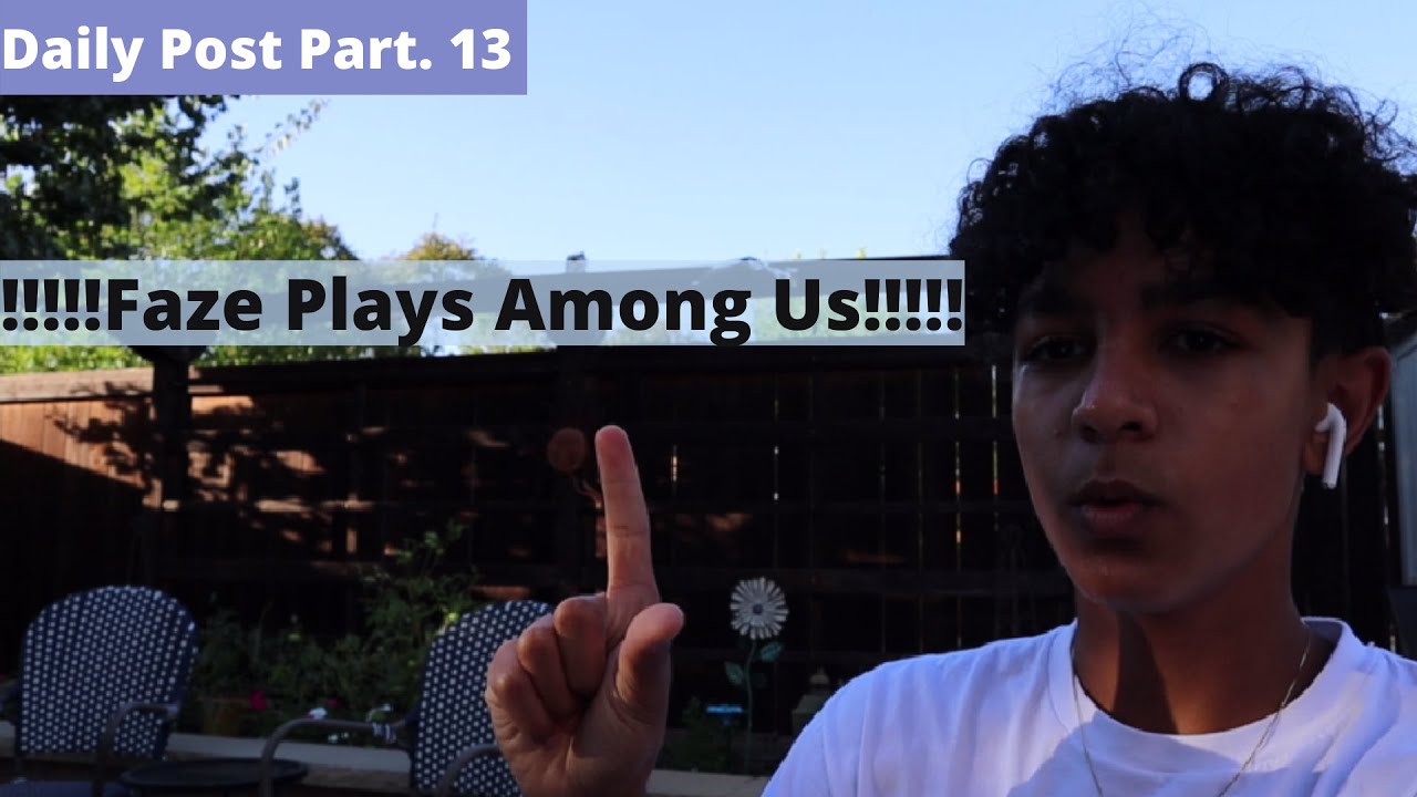 Faze Rug Among Us in real life!! Reaction Video!! - YouTube