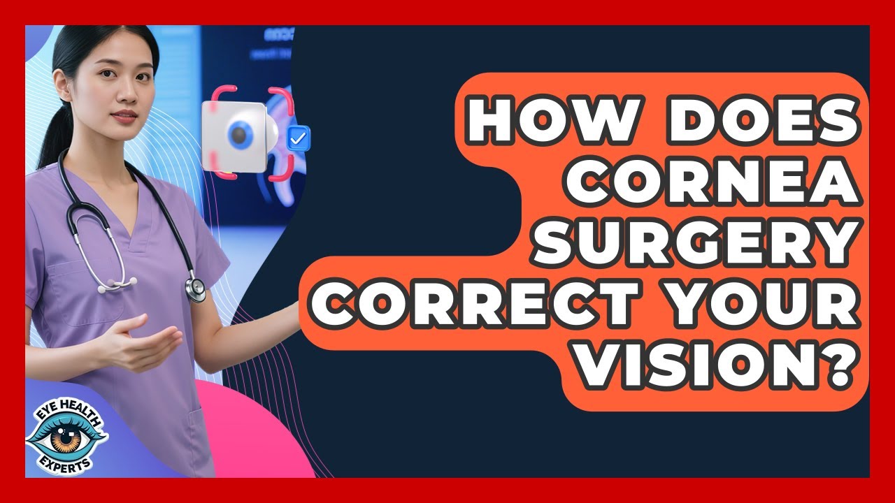 How Does Cornea Surgery Correct Your Vision? - Eye Health Experts - YouTube