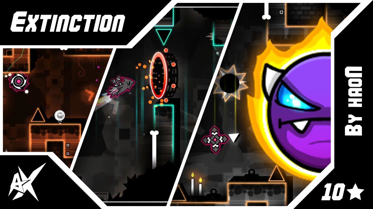 Extinction - By haoN - [EPIC] Easy DEMON - GD 2.1 - YouTube