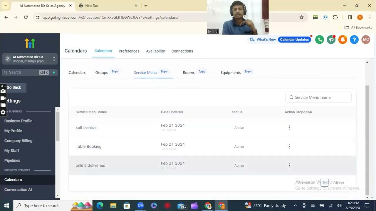 How to Use Custom Forms in Service Menu Calendars in GHL - YouTube