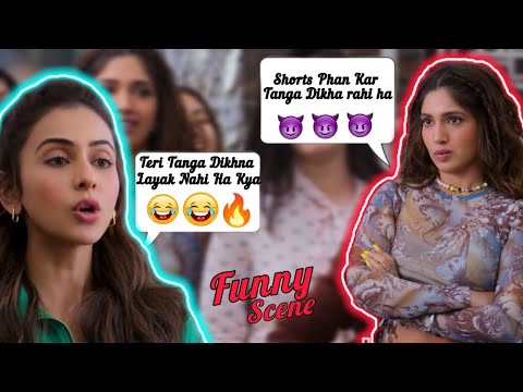 Rakul और Bhumi की Shorts 🩳 पर मजेदार बहस 🤣 | Mere Husband Ki Biwi Comedy Scene