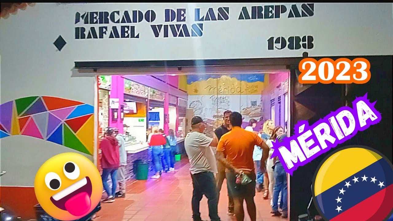 CALLE DEL HAMBRE (MERCADO DE LAS AREPAS RAFAEL VIVAS) MÉRIDA #venezuela ...