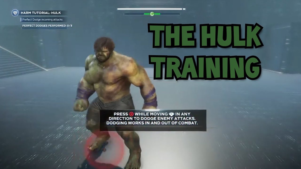Marvel's Avengers ( Hulk Training ) Gameplay - YouTube