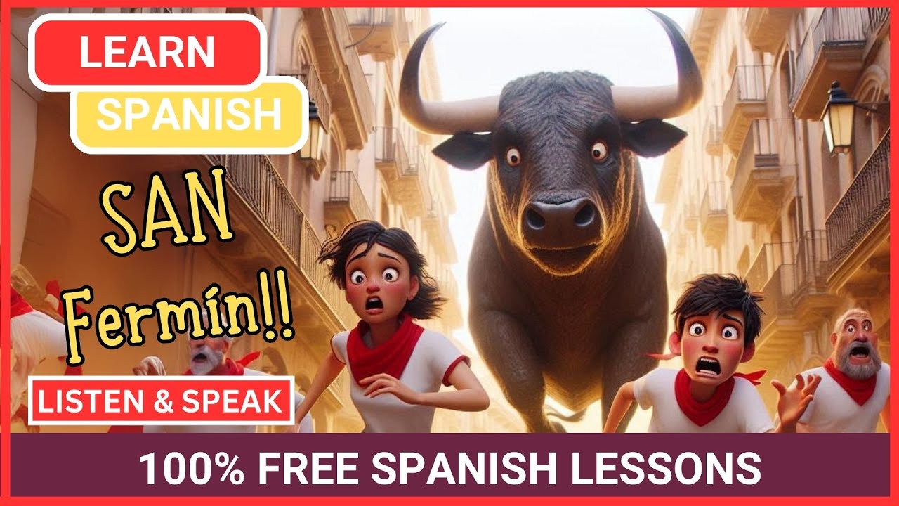 🩸 Learn Spanish at San Fermín 2024: Bulls and Culture - YouTube