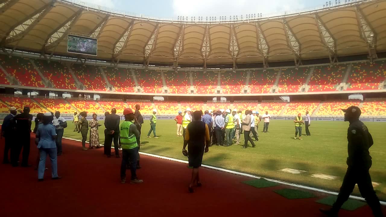 Le stade JAPOMA de Douala prêt pour La CAN 2021 - YouTube