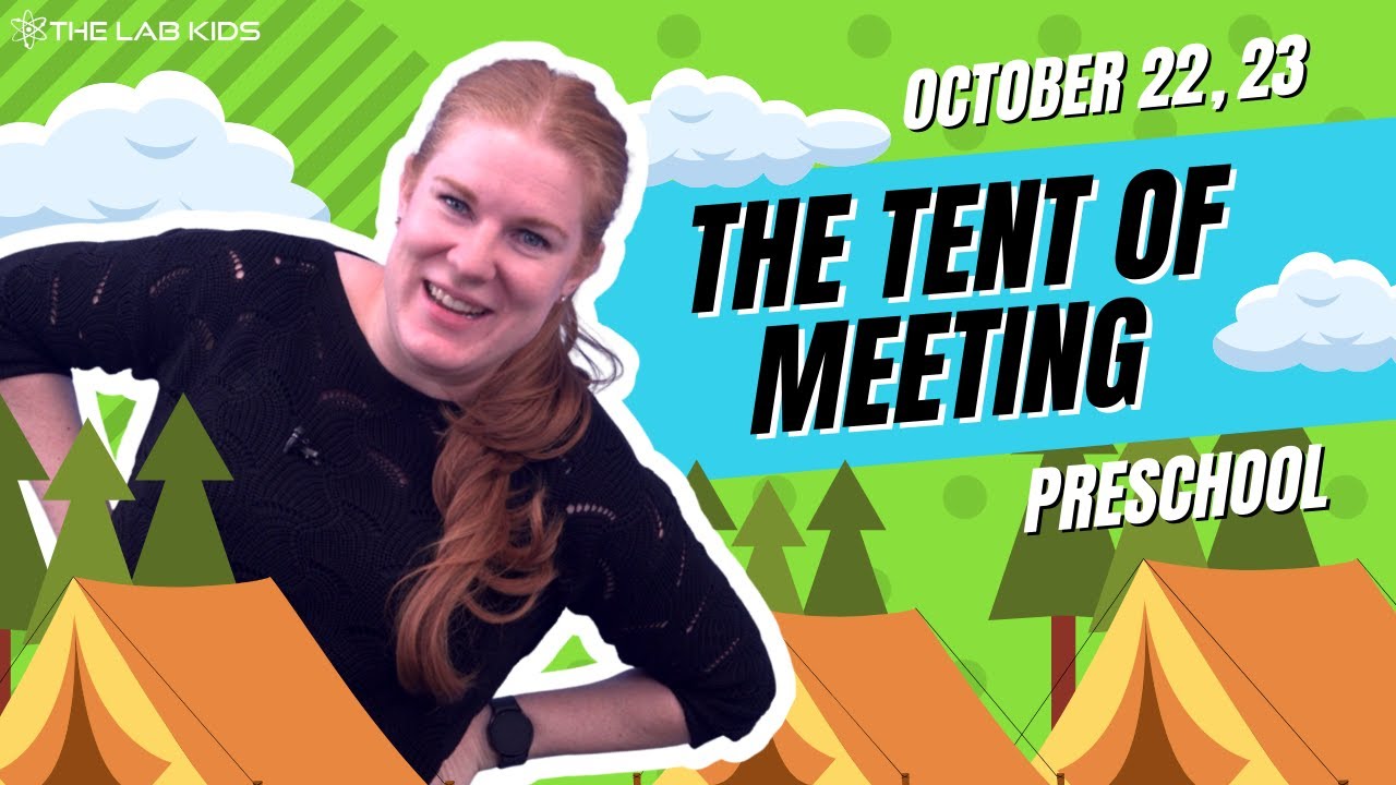 Kids Church Online | Preschool | Moses and the Tent of Meeting ...